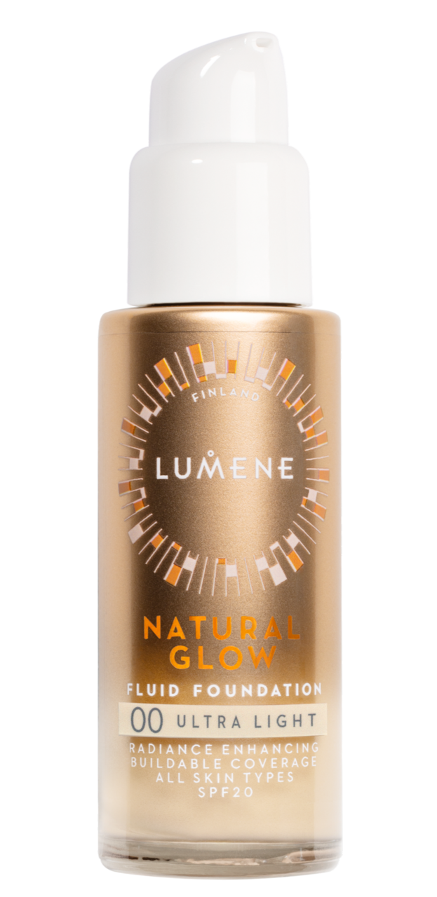 LUMENE, Natural Glow , podkład do twarzy, rozświetlający, z kwasem ...