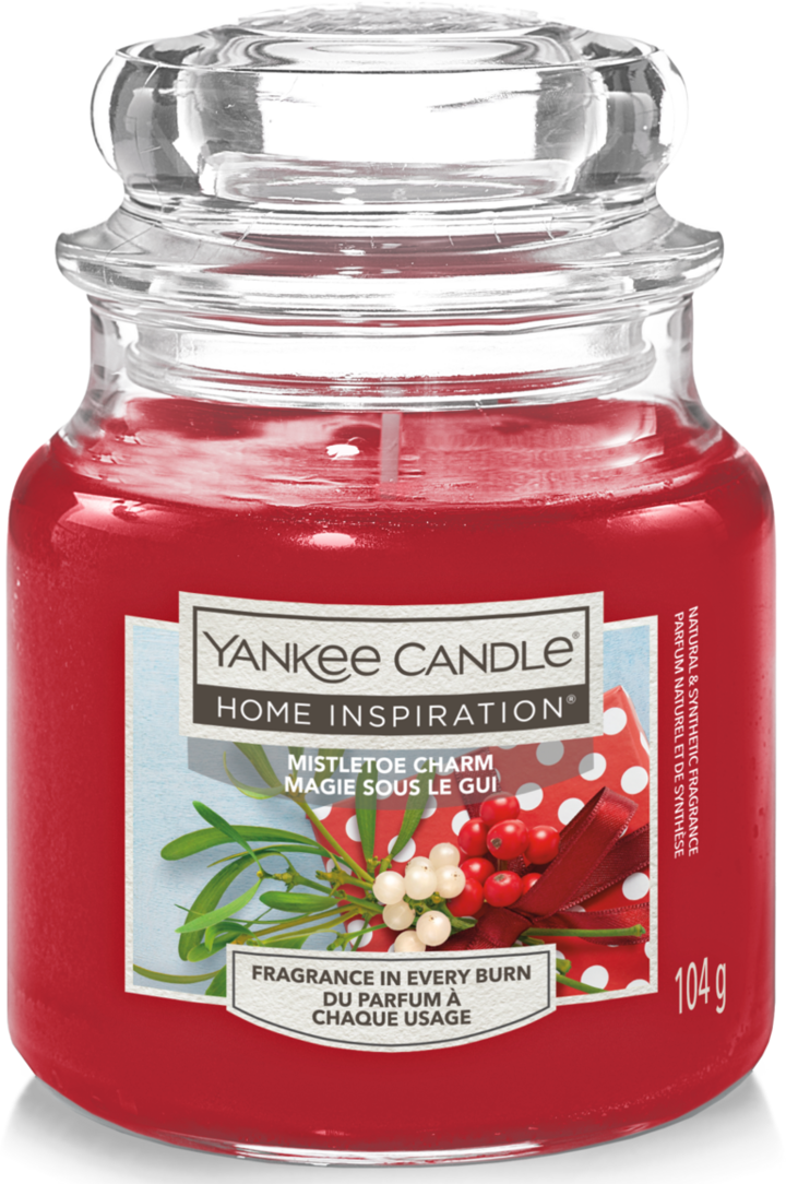 YANKEE CANDLE, Home Inspiration , świeca zapachowa, Mistletoe Charm ...