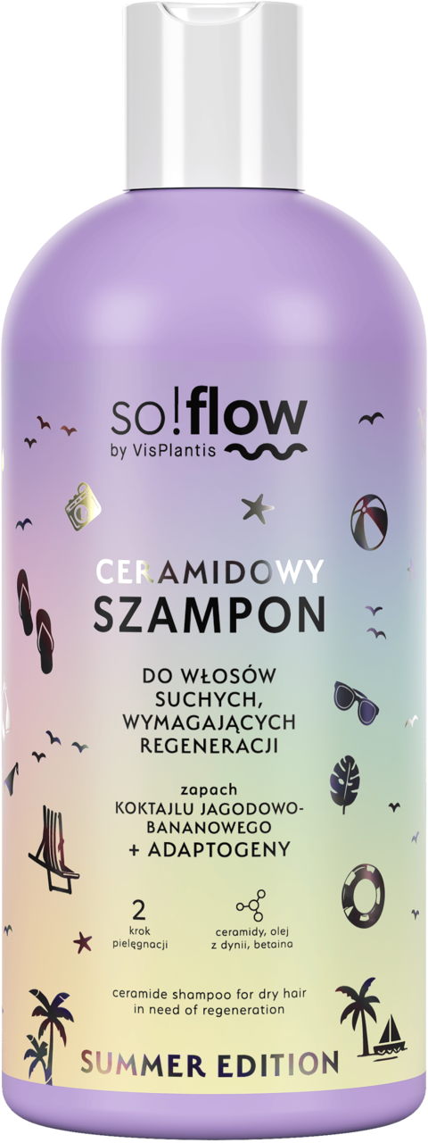 SO!FLOW BY VIS PLANTIS, , szampon do włosów, ceramidowy, Summer Edition ...