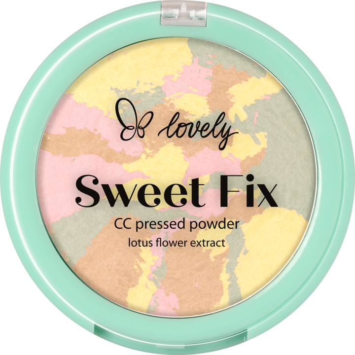 LOVELY, Sweet Fix , puder CC do twarzy, matujący, 4,5 g | Drogeria ...