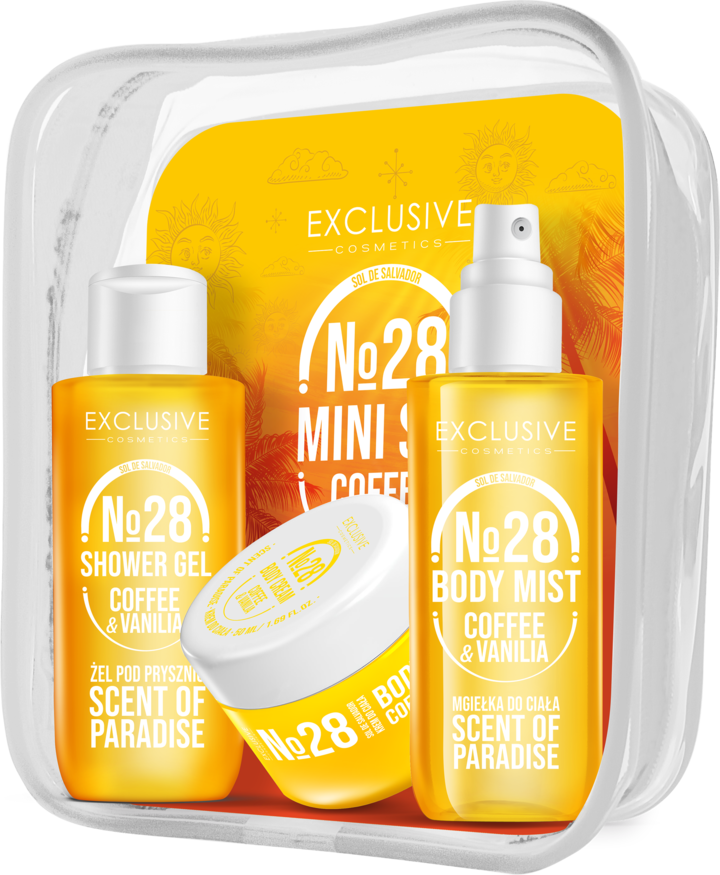 EXCLUSIVE COSMETICS, , zestaw kosmetyków dla kobiet, mgiełka do ciała ...