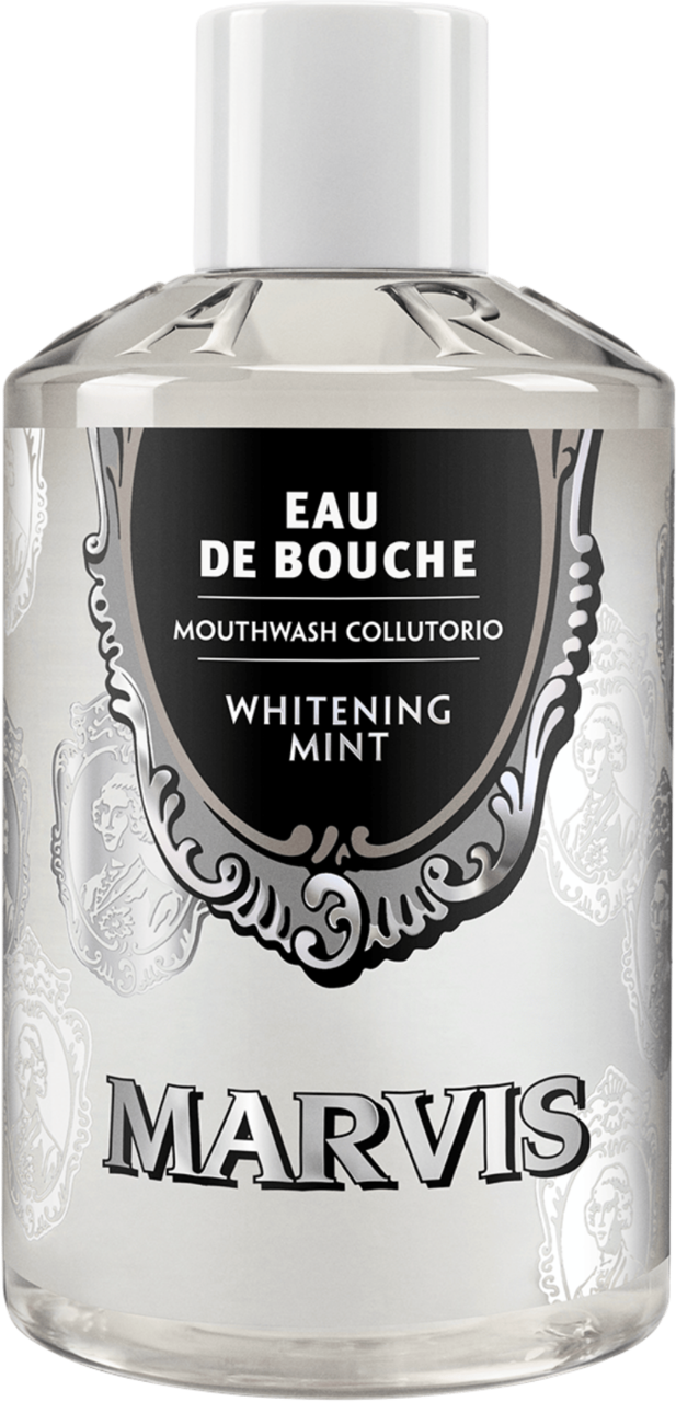 MARVIS, płyn do płukania jamy ustnej z miętą pieprzową, Whitening Mint, 400 ml | Drogeria ...