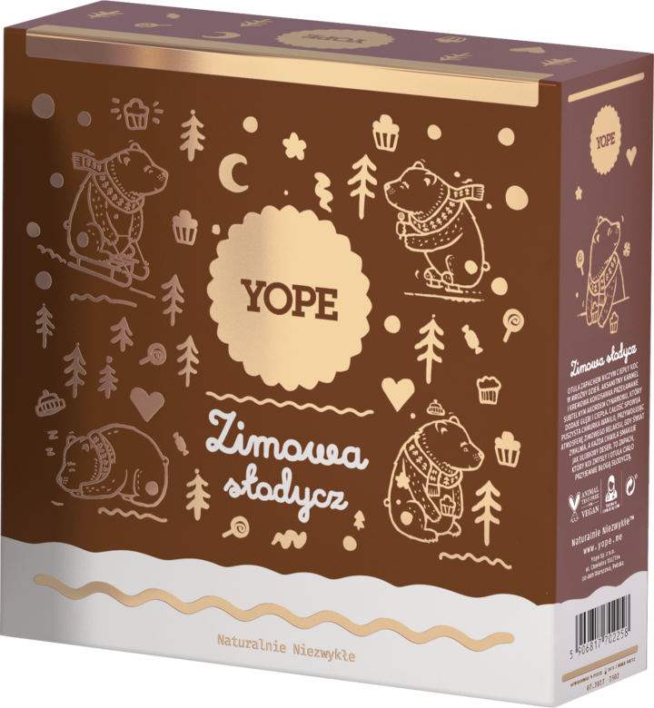 YOPE, Zimowa Słodycz , zestaw kosmetyków dla kobiet, krem do rąk 50ml ...