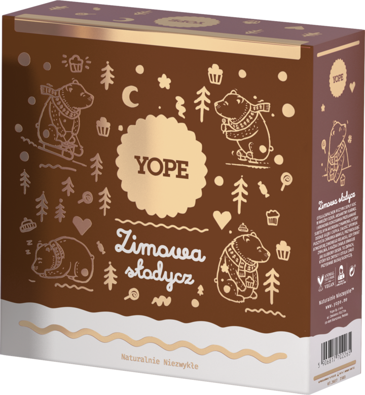 YOPE, Zimowa Słodycz , zestaw kosmetyków dla kobiet, żel pod prysznic ...