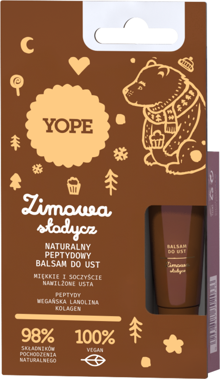 YOPE, , balsam do ust, naturalny, peptydowy, 9 ml | Drogeria Rossmann.pl