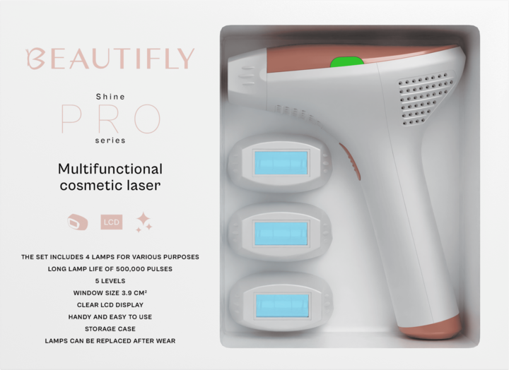 BEAUTIFLY, B-Shine Pro , depilator laserowy, 1 szt. | Drogeria Rossmann.pl