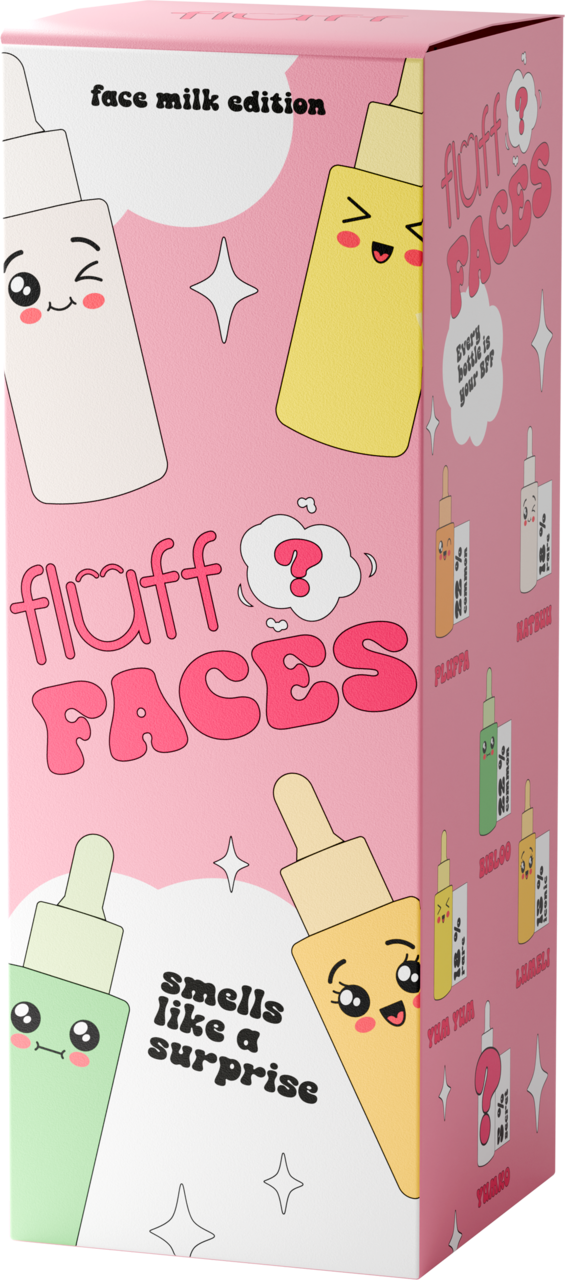 FLUFF, Faces , mleczko do twarzy, różne rodzaje, 40 ml | Drogeria Rossmann.pl