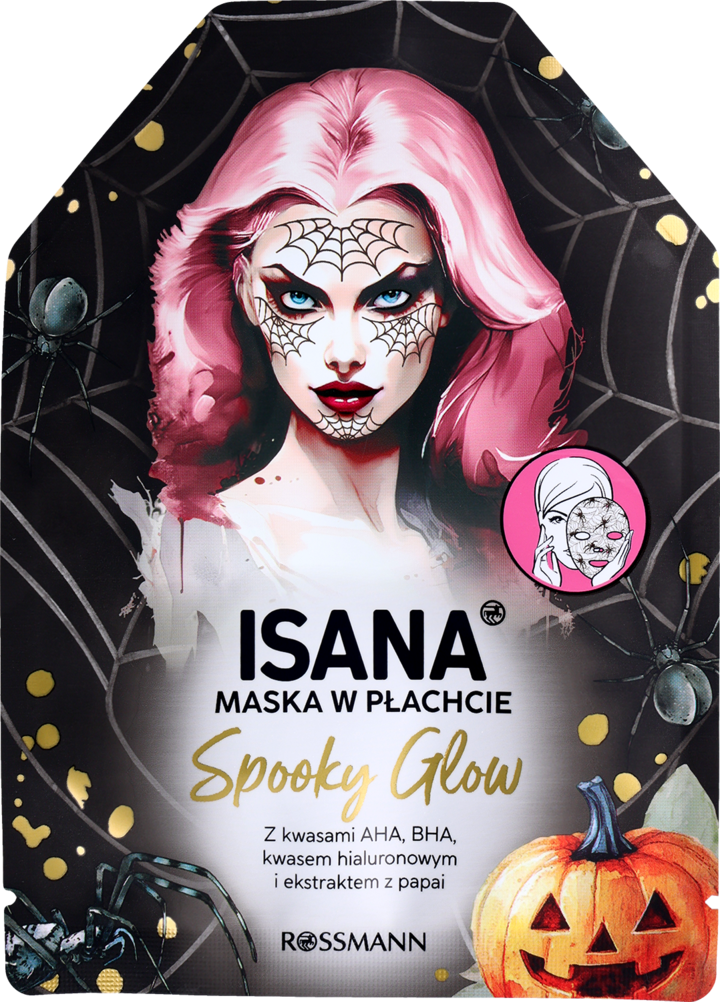 ISANA, , maska w płachcie, 1 szt. | Drogeria Rossmann.pl