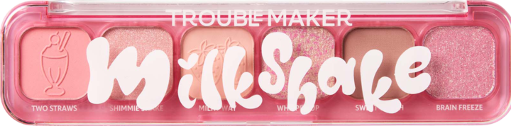 TROUBLE MAKER, Milkshake , paleta cieni do powiek, 9 g | Drogeria ...