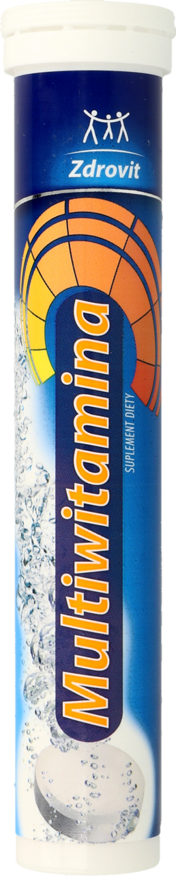 ZDROVIT, suplement diety, tabletki musujące o smaku pomarańczowym, 24 ...