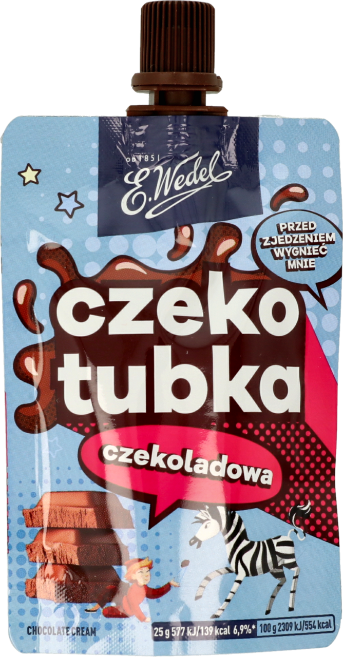 WEDEL CZEKOTUBKA, krem czekoladowy, 50 g | Drogeria Rossmann.pl
