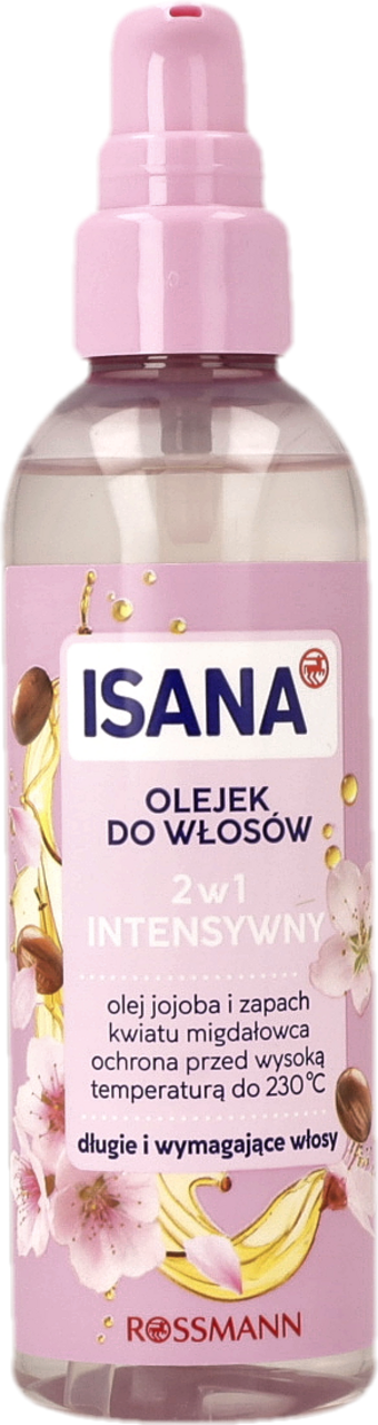 ISANA, olejek do włosów, 2w1, intensywny, 100 ml | Drogeria Rossmann.pl