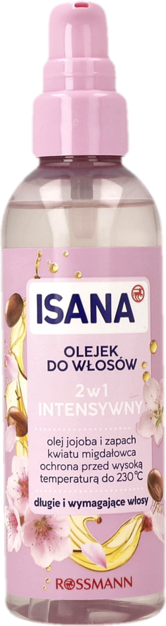 ISANA, olejek do włosów, 2w1, intensywny, 100 ml | Drogeria Rossmann.pl