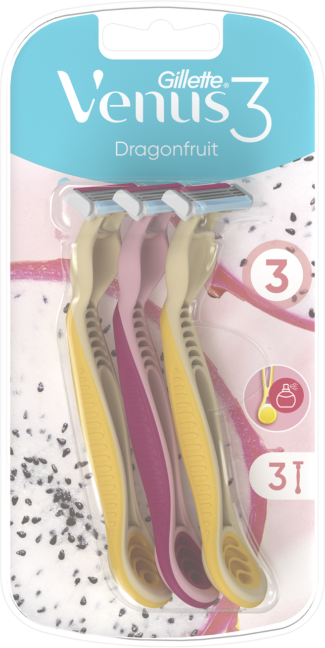 GILLETTE VENUS, 3 , maszynki do golenia z ruchomą główką, 3-ostrzowe ...