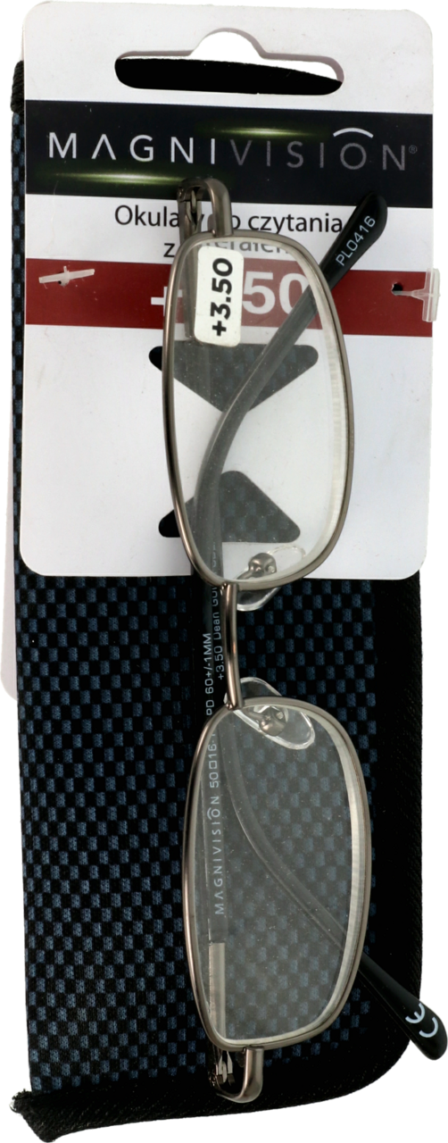 MAGNIVISION, , okulary do czytania, z futerałem, moc: +3.50, 1 szt ...