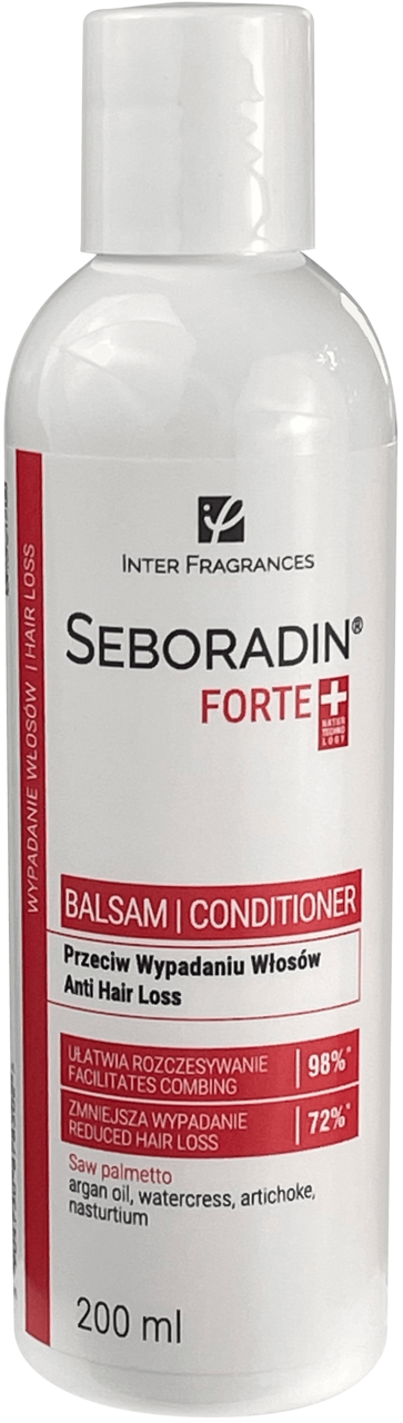 SEBORADIN, Forte, balsam do włosów wypadających i przerzedzających się ...