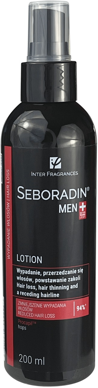 SEBORADIN, Men, lotion do włosów wypadających i przerzedzających się ...