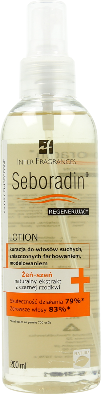 SEBORADIN, lotion do włosów suchych, zniszczonych farbowaniem ...