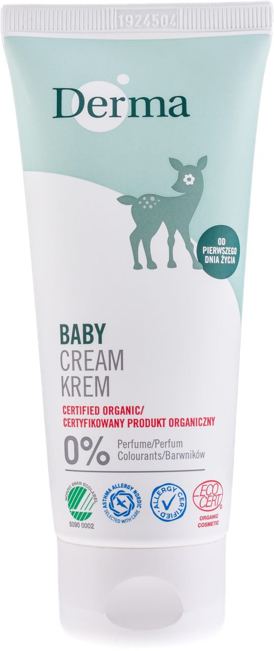 DERMA, Baby , krem do ciała, pielęgnacyjny, od 1. dnia życia, 100 ml ...