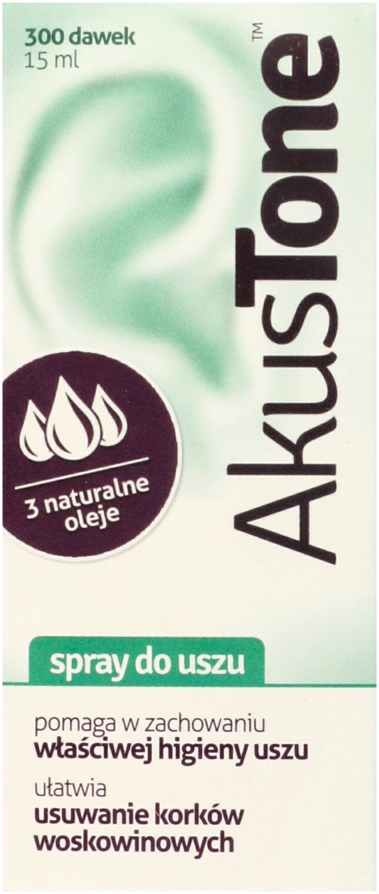 AKUSTONE, spray do uszu, 15 ml | Drogeria Rossmann.pl