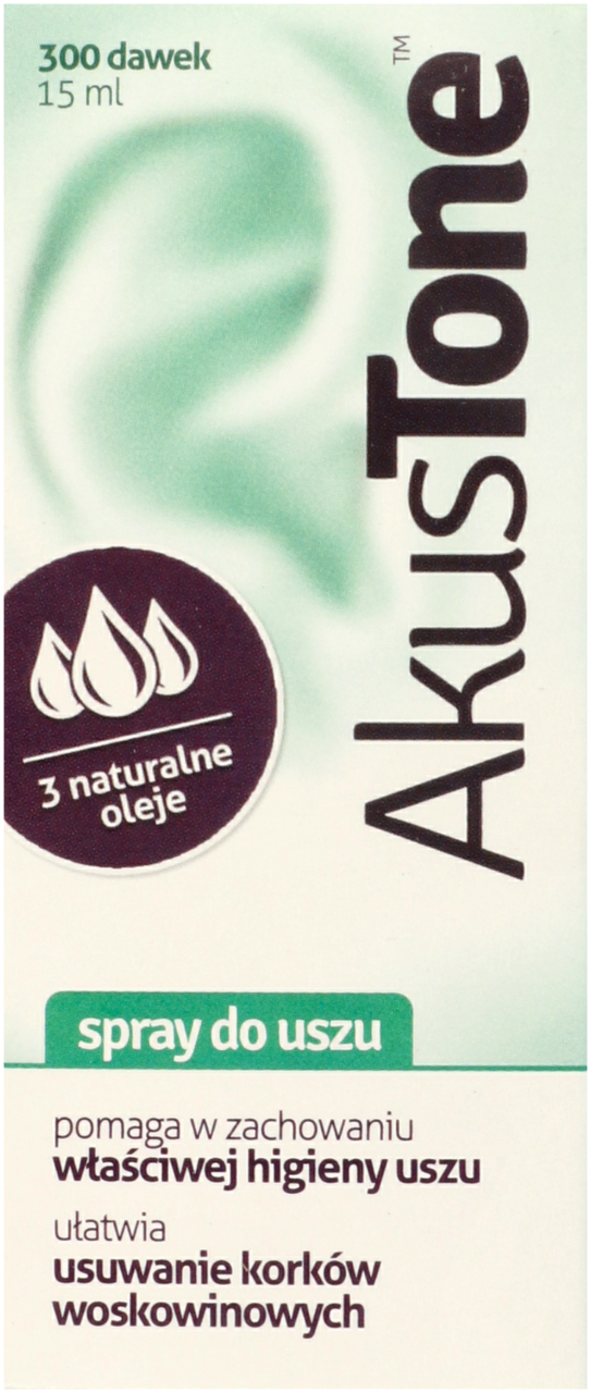 AKUSTONE, spray do uszu, 15 ml | Drogeria Rossmann.pl