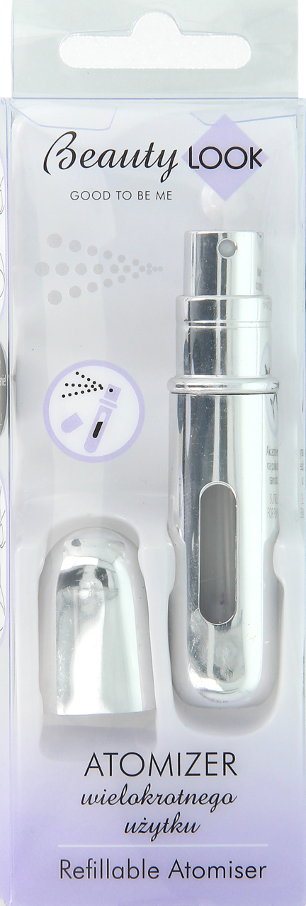 BEAUTY LOOK, atomizer wielokrotnego użytku, 1 szt. | Drogeria Rossmann.pl