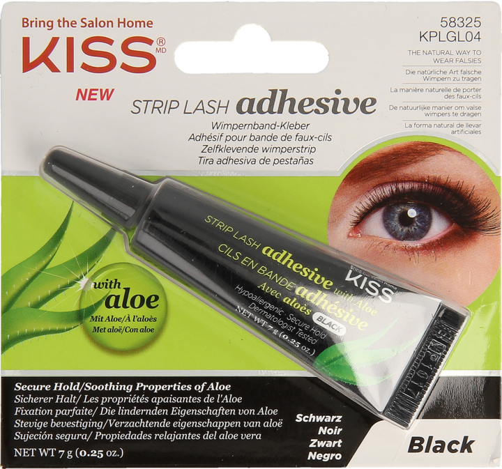 KISS, klej do rzęs, z łagodzącym aloesem, 7 g | Drogeria Rossmann.pl