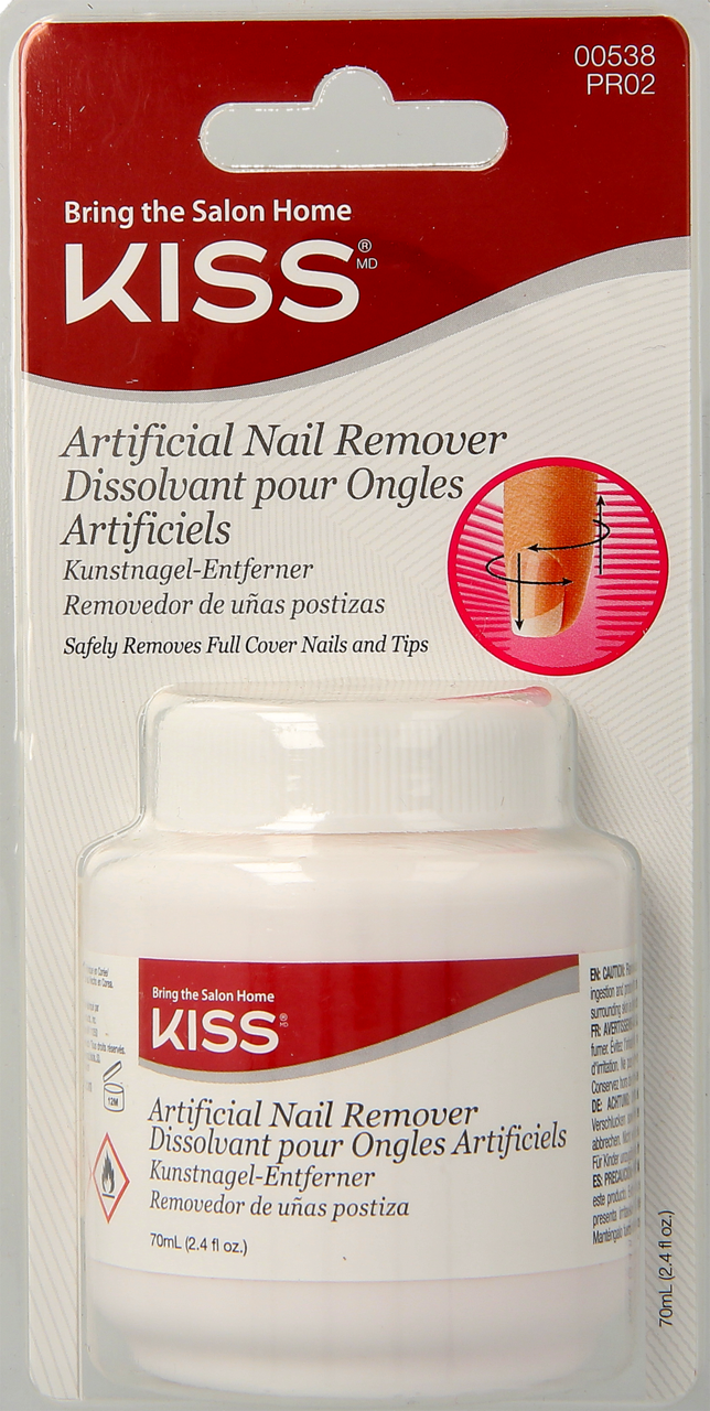 KISS, płyn do usuwania sztucznych paznokci, 70 ml | Drogeria Rossmann.pl