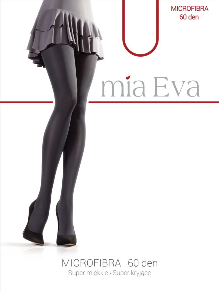 MIA EVA, Microfibra , rajstopy 60den czarne 2, 1 para | Drogeria ...