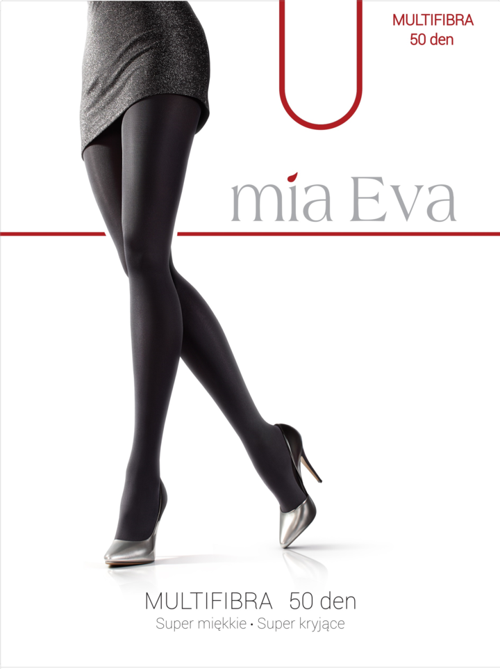 MIA EVA, , rajstopy 50den, czarne 2, 1 para | Drogeria Rossmann.pl