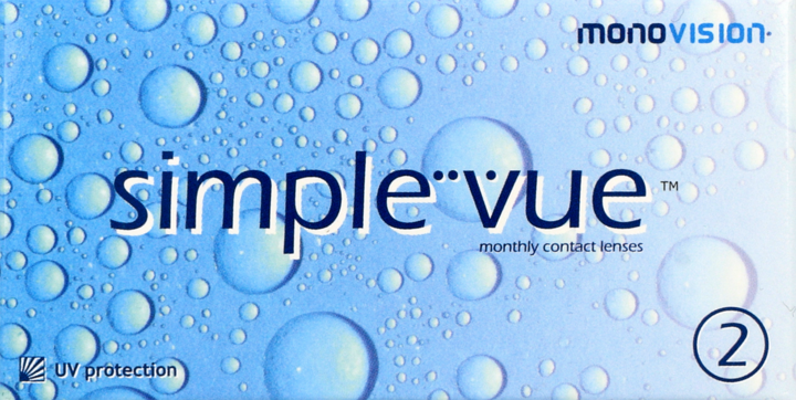 MONOVISION SIMPLE VUE, soczewki kontaktowe z filtrem UV, moc: -2.25, 6 ... MONOVISION SIMPLE VUE, soczewki kontaktowe z filtrem UV, moc: -2.25, 6 ...