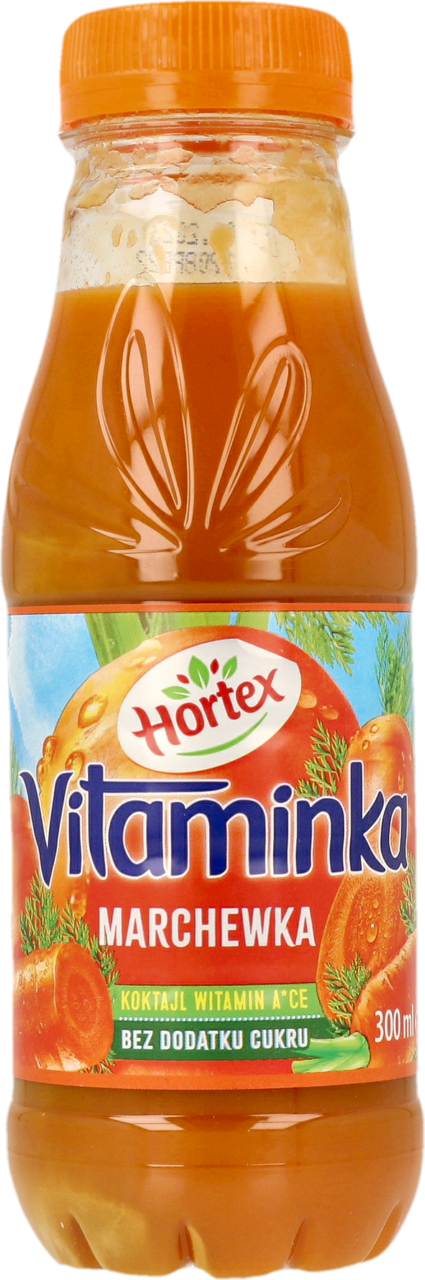 HORTEX VITAMINKA, sok z marchwi, 300 ml | Drogeria Rossmann.pl