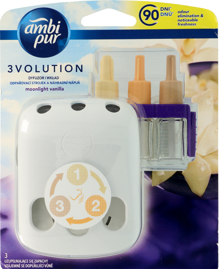 AMBI PUR, 3volution , elektryczny odświeżacz powietrza z zapasem ...