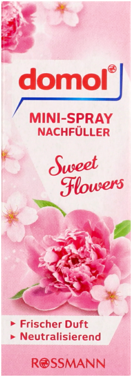 DOMOL, zapas do mini odświeżacza powietrza, Sweet Flowers, 25 ml ...