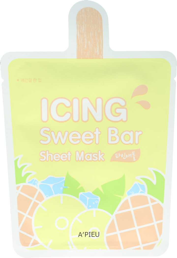 A'PIEU, Icing Sweet Bar , maska w płachcie, wygładzająco-nawadniająca ...