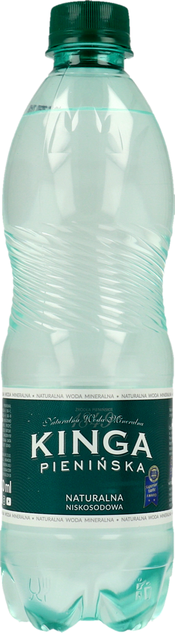 KINGA PIENIŃSKA, , woda mineralna, naturalna, niskosodowa, 500 ml ...