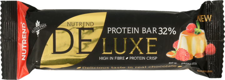 NUTREND, bezglutenowy batonik bogaty w błonnik, o smaku panna cotta, 60 ...