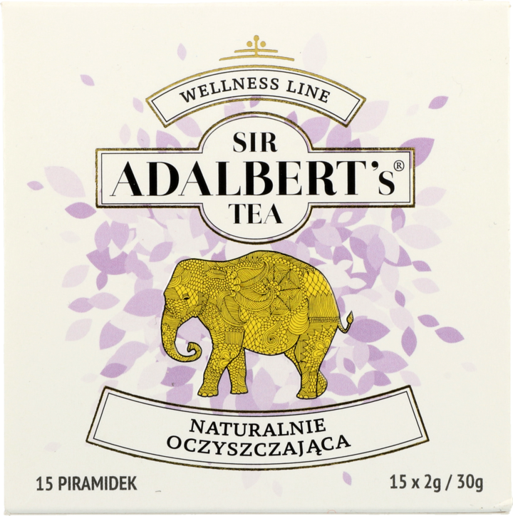 ADALBERT'S TEA, naturalnie oczyszczająca herbatka ziołowa, 15x2 g ...