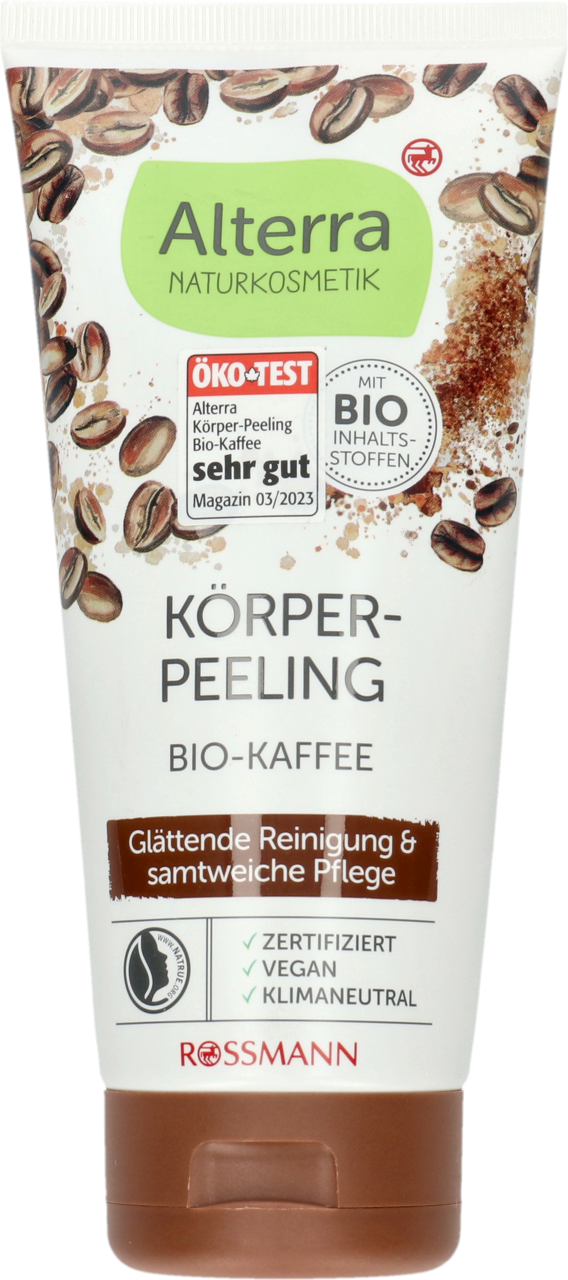 ALTERRA, peeling do ciała, kawowy, 200 ml | Drogeria Rossmann.pl