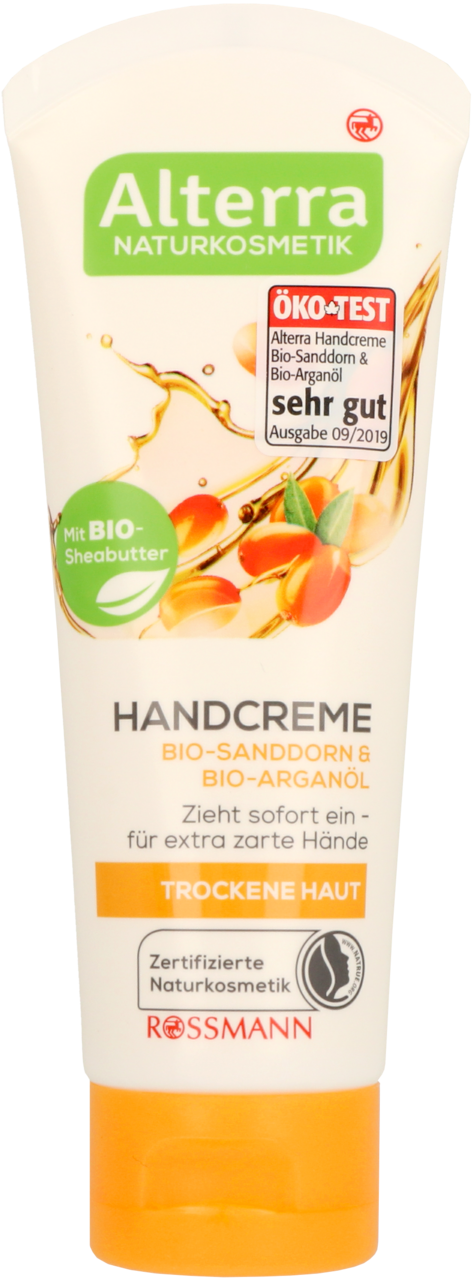 ALTERRA, krem do rąk z rokitnikiem, 75 ml | Drogeria Rossmann.pl