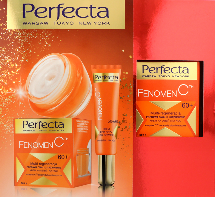 PERFECTA, krem na dzień i na noc 60+ 50ml, krem pod oczy i na powieki ...