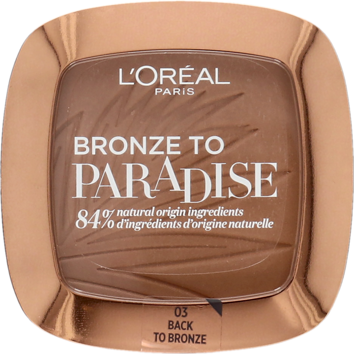 L'ORÉAL PARIS, , bronzer do twarzy, nr 03 Back to Bronze, 9 g ...
