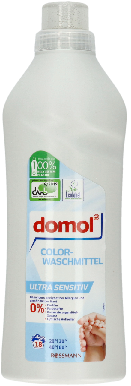 DOMOL, , płyn do prania, tkanin kolorowych, 1 l | Drogeria Rossmann.pl