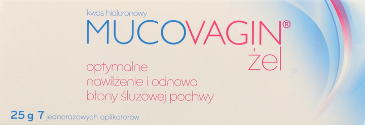MUCOVAGIN, żel dopochwowy, nawilżający, odnawiający błonę śluzową, 25 g ...