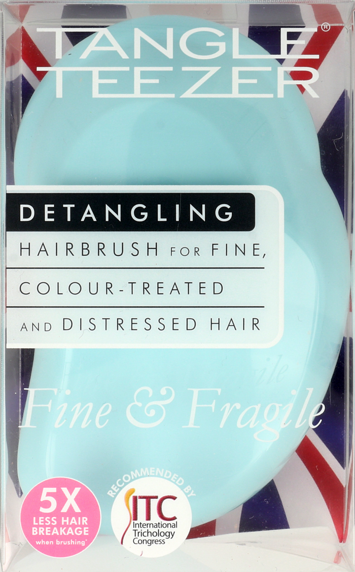 TANGLE TEEZER, Fine & Fragile , szczotka do włosów, Mięta, 1 szt ...