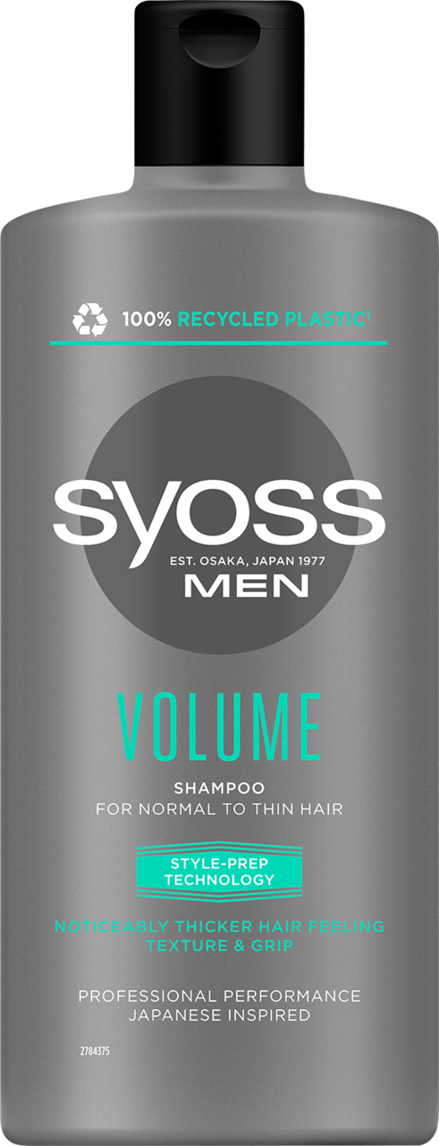 SYOSS MEN, , szampon do włosów normalnych i cienkich, 440 ml | Drogeria ...