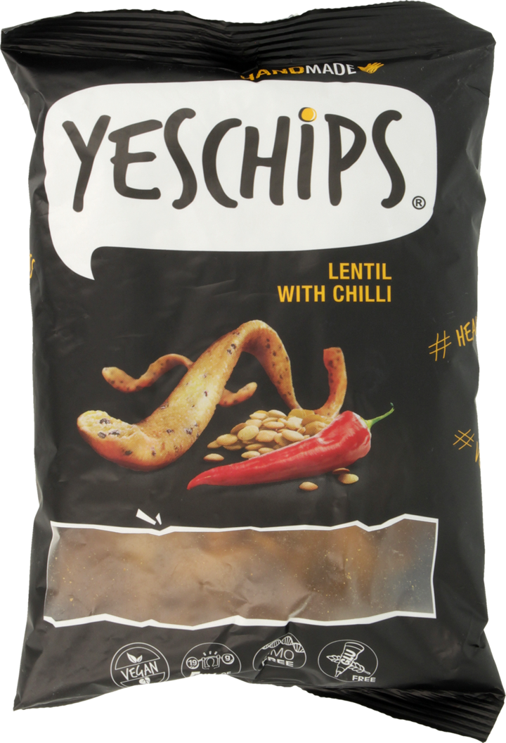 YESCHIPS, chipsy, soczewica z chili, 80 g | Drogeria Rossmann.pl