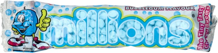 MILLIONS, mini cukierki o smaku gumy balonowej, 45 g | Drogeria Rossmann.pl