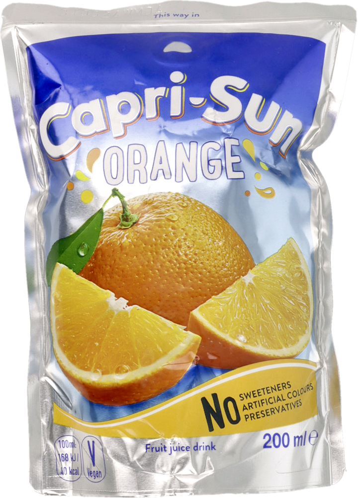 CAPRI-SUN, , napój pomarańczowy, 200 ml | Drogeria Rossmann.pl