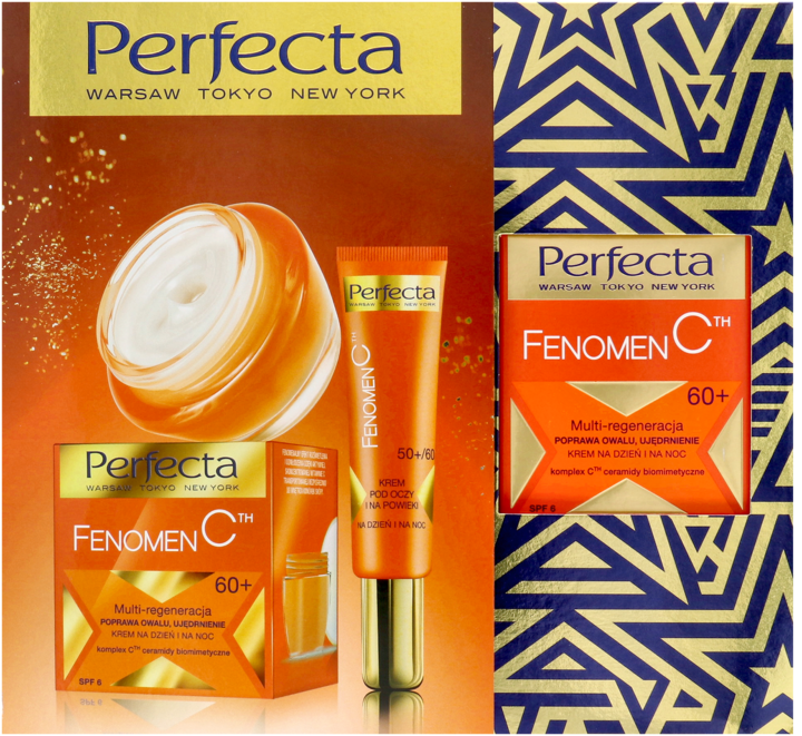 PERFECTA, krem na dzień/noc 60+ 50 ml, krem pod oczy 50+/60+ 15 ml, 1 ...